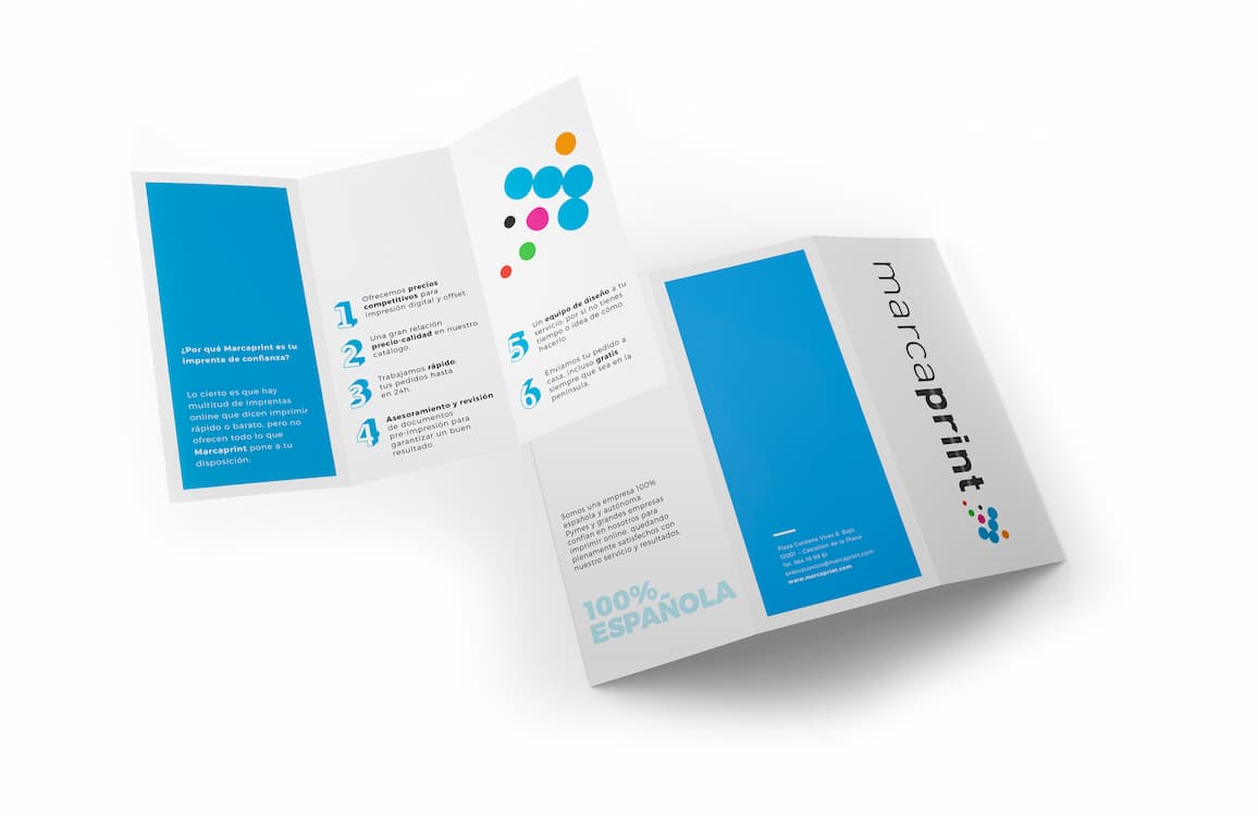 Como hacer un tríptico en word paso a paso - Marcaprint